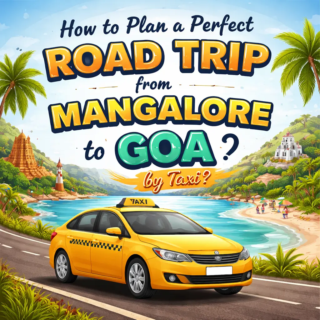 How to Plan a Road Trip from Mangalore to Goa by Taxi | Brahmari